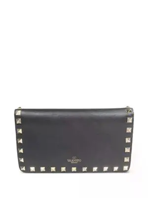 Valentino Garavani Rockstud-embellishment Wallet - Black