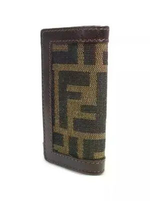 Fendi Zucca Canvas Key Case