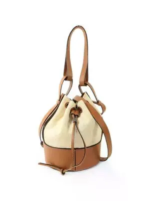 Loewe Balloon Drawstring Bucket Bag - Neutrals