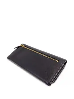 Prada Leather Wallet - Black