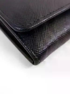 Prada Leather Wallet - Black