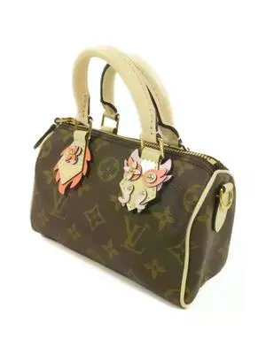LOUIS VUITTON Monogram Speedy Nano Shoulder Bag