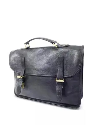 Mulberry Buckle-fastening Briefcase