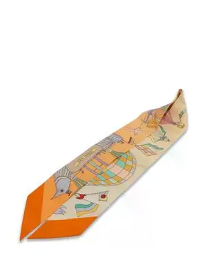 Hermès Twilly Printed Scarf