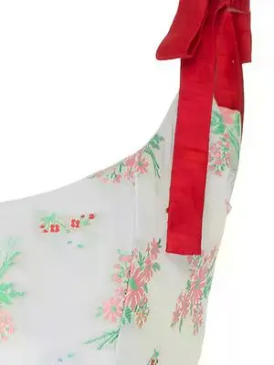 MARKARIAN Serafina Floral-print Midi Dress