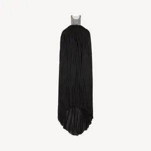 Balenciaga Embroidered Maxi Dress - Black