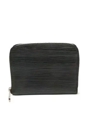 LOUIS VUITTON 2014 Zippy Epi-leather Wallet - Black