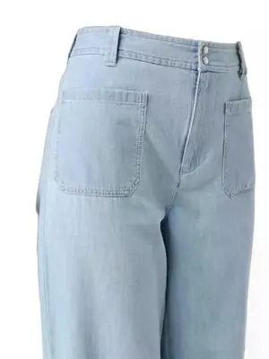 A.p.c. Patch-pocket Wide-leg Jeans