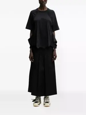 Undercover Panelled Raw-edge T-shirt