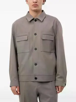 Hugo Flap-pocket Button-up Jacket