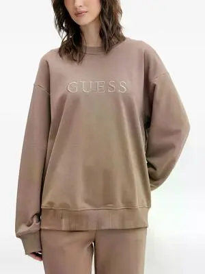 Guess Sofia Embroidered Logo-lettering Sweater