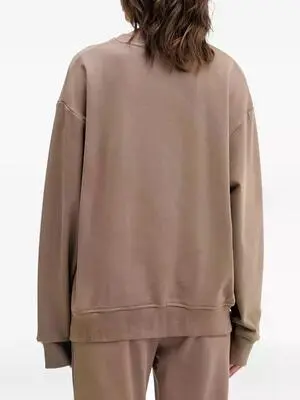 Guess Sofia Embroidered Logo-lettering Sweater