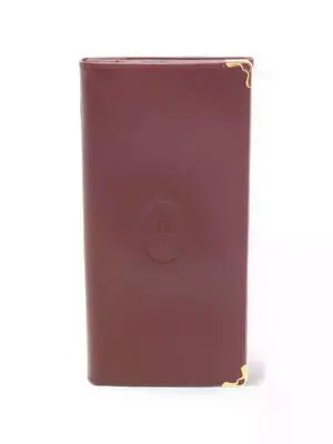 Cartier Mast Line Bi-fold Wallet - Red