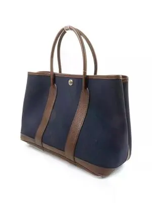 Hermès Tpm Garden Party Tote Bag - Blue