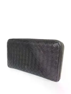 Bottega Veneta Leather Wallet - Black
