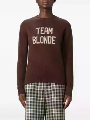 MC2 SAINT BARTH New Queen Slogan-intarsia Sweater