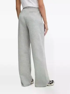 Guess Logo Embroidered Drawstring Track Pants