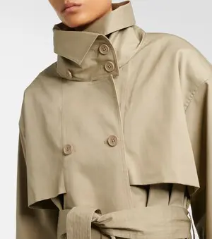 ROTATE BY BIRGER CHRISTENSEN Belted Double-breasted Trench Coat