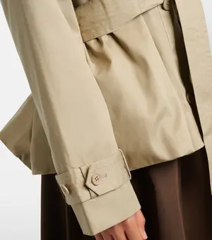ROTATE BY BIRGER CHRISTENSEN Belted Double-breasted Trench Coat