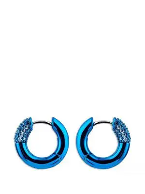 ESHVI Crystal-embellished Hoop Earrings