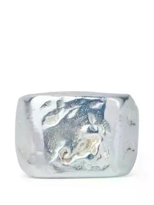 SEVENWORLDS Roman Signet Ring - Silver