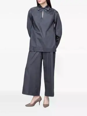 Max Mara Abano Keyhole Detail Blouse