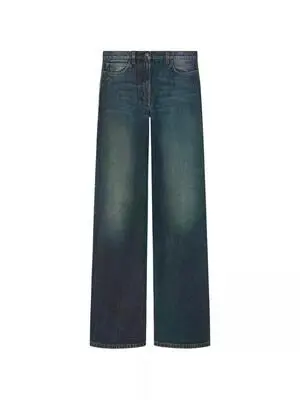 COURREGES Faded Effect Wide-leg Jeans