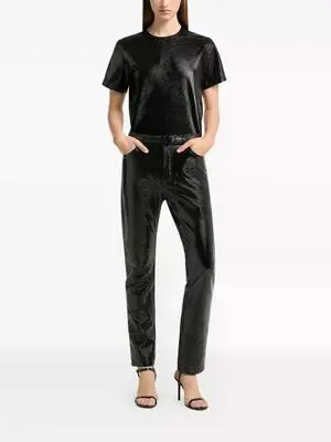 COURREGES Logo Patch T-shirt