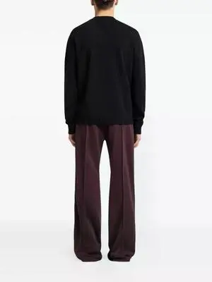 COURREGES Embroidered Crewneck Sweater