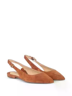 Ralph Lauren Pointed-toe Slingback Ballet Flats