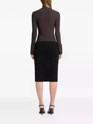 COURREGES Bouclette Midi Skirt