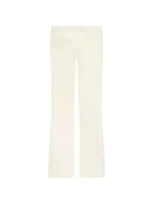 COURREGES White Bootcut Trousers - Neutrals