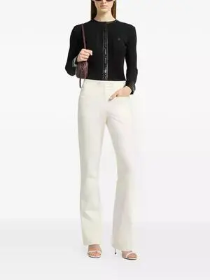 COURREGES White Bootcut Trousers