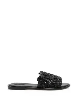 Dragon Diffusion Zig Zag Sandals - Black