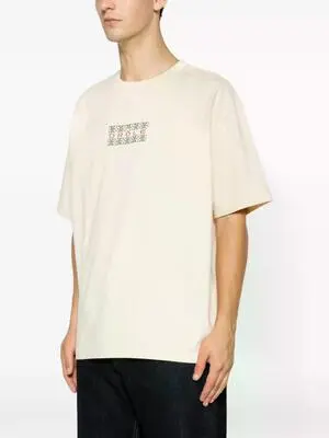 Drole De Monsieur Embroidered-logo T-shirt