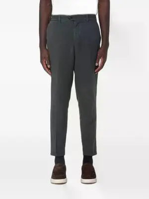 PT TORINO Cropped Chino Trousers - Grey