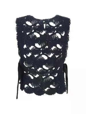 KANGRA Cornely Embroidered Sleeveless Top