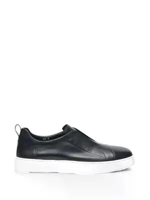 Santoni Slip-on Sneakers - Black