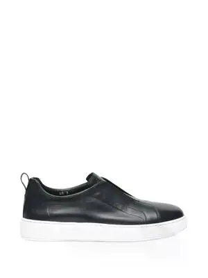 Santoni Slip-on Sneakers - Black