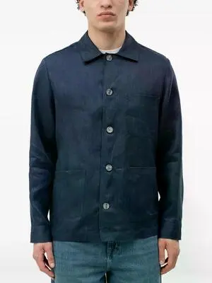 BOSS Button-up Patch-pocket Jacket