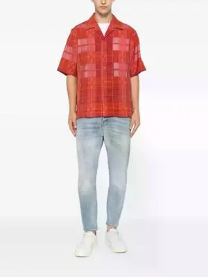 YES LONDON Distressed Slim-fit Jeans