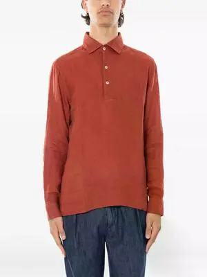 MC2 SAINT BARTH Rapahel Long-sleeved Polo Shirt