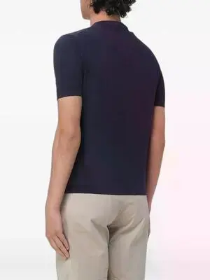 BROOKSFIELD Crew Neck Short Sleeve Sweater