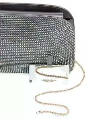 Giorgio Armani Crystal-embellished Clutch Bag