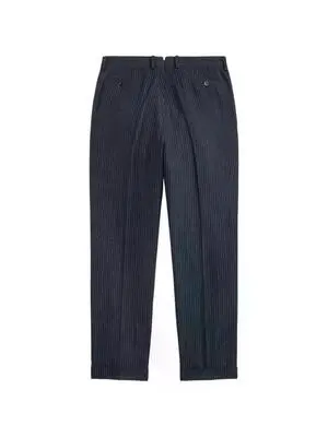 Ralph Lauren Pinstriped Cuffed Trousers