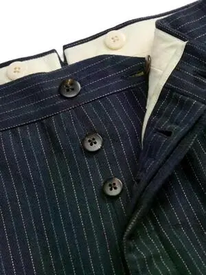 Ralph Lauren Pinstriped Cuffed Trousers