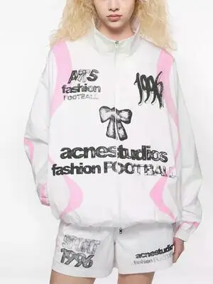 Acne Studios Technical Jacket With Seasonal Print