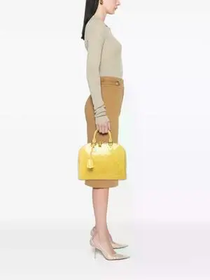 LOUIS VUITTON Monogram Vernis Alma Pm Handbag