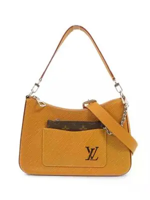 LOUIS VUITTON Marelle Leather Shoulder Bag - Brown