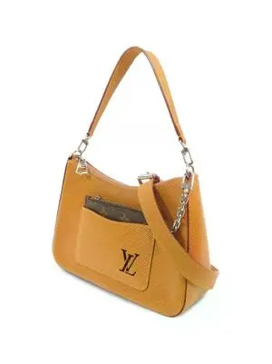 LOUIS VUITTON Marelle Leather Shoulder Bag - Brown